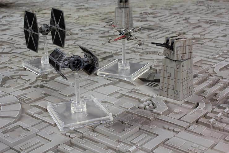 Sweet X-wing Death Star Trench Board - Spikey Bits