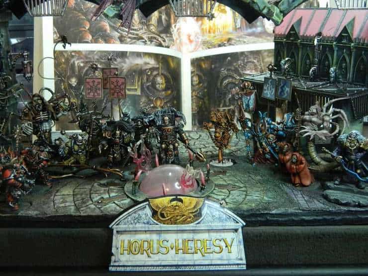MUST SEE - Horus Heresy Miniature Diorama - Spikey Bits
