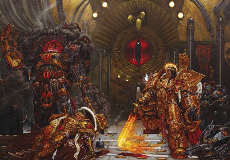 The First Death of Sanguinius – Emperor VS. Horus